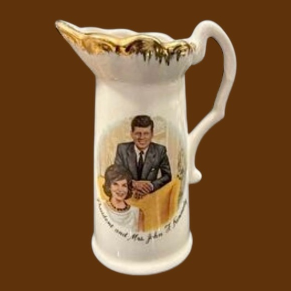 Other | Rare President John F Kennedy Jackie Collectible Pitcher | Poshmark